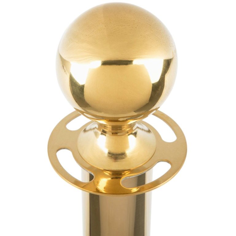 Gold Stanchion Pole - Rentalry