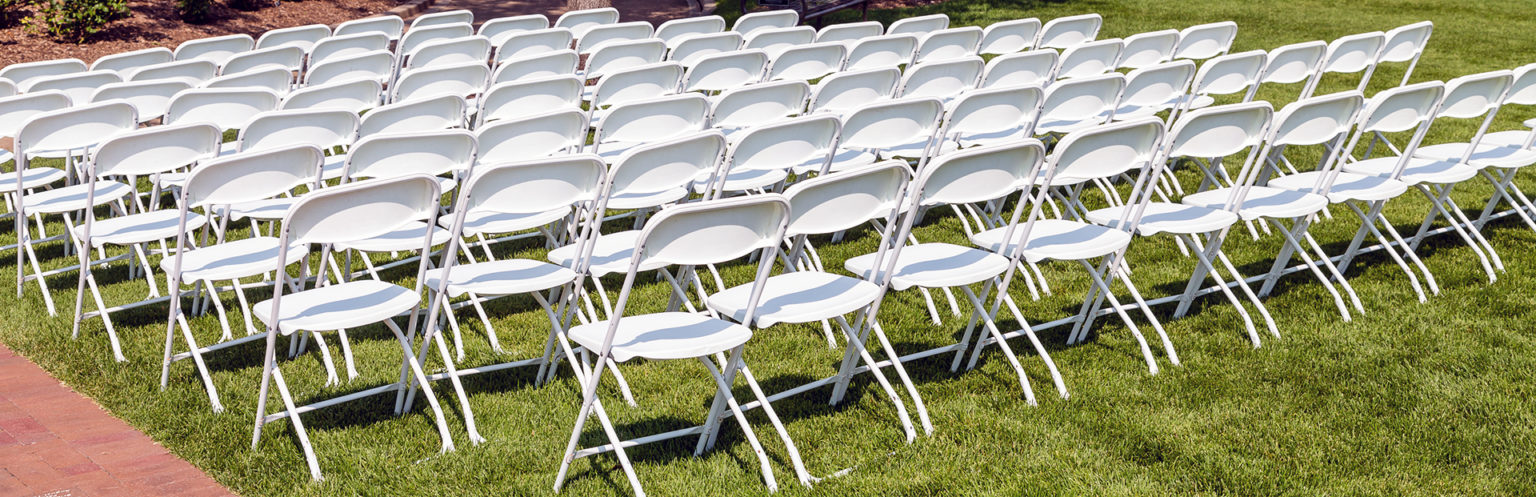 White Folding Chair Rentals Atlanta | Affordable Event Seating