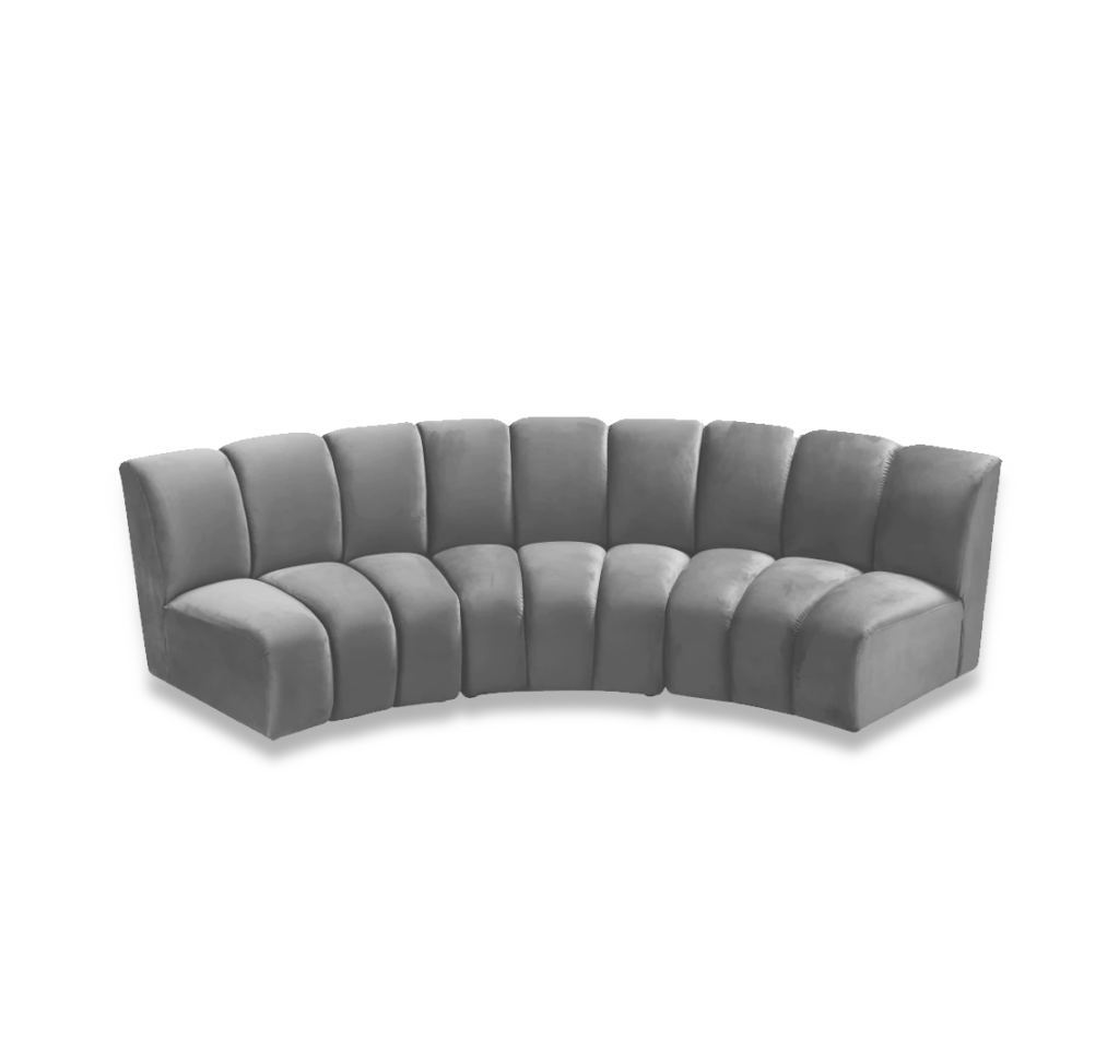 Graphite Gray Infinity Sectional Sofa - Rentalry